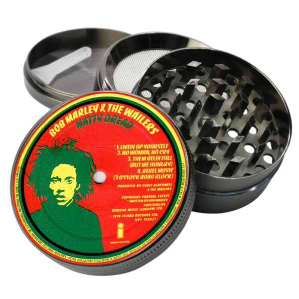 50.MM 3 Part Sticker Grinder – CKZ WHOLESALE