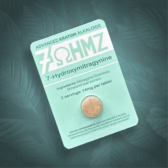 7 OHMZ Kratom 14mg 1ct – CKZ WHOLESALE